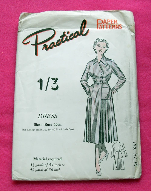 Practical 9736 | Vintage Sewing Patterns | Fandom