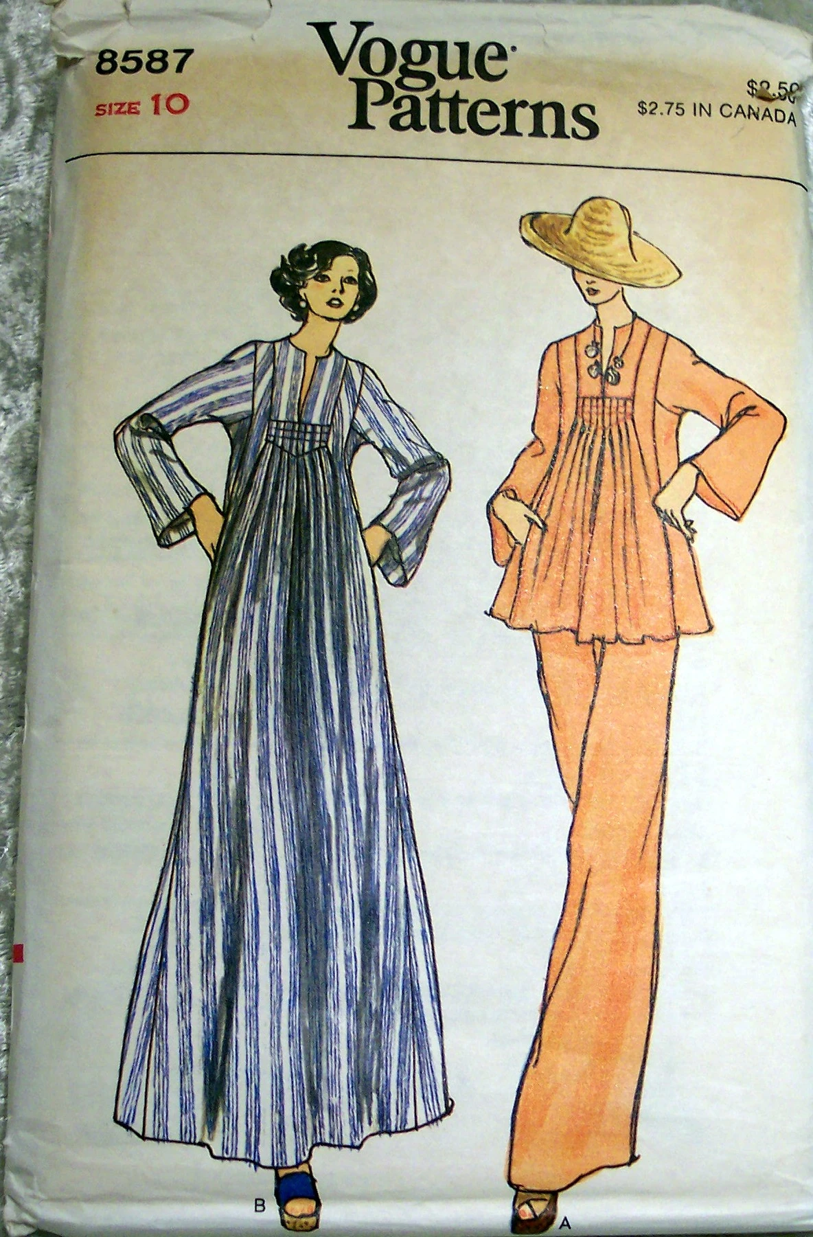 Vogue 8587 | Vintage Sewing Patterns | Fandom