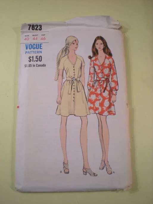 Vogue 7823 | Vintage Sewing Patterns | Fandom