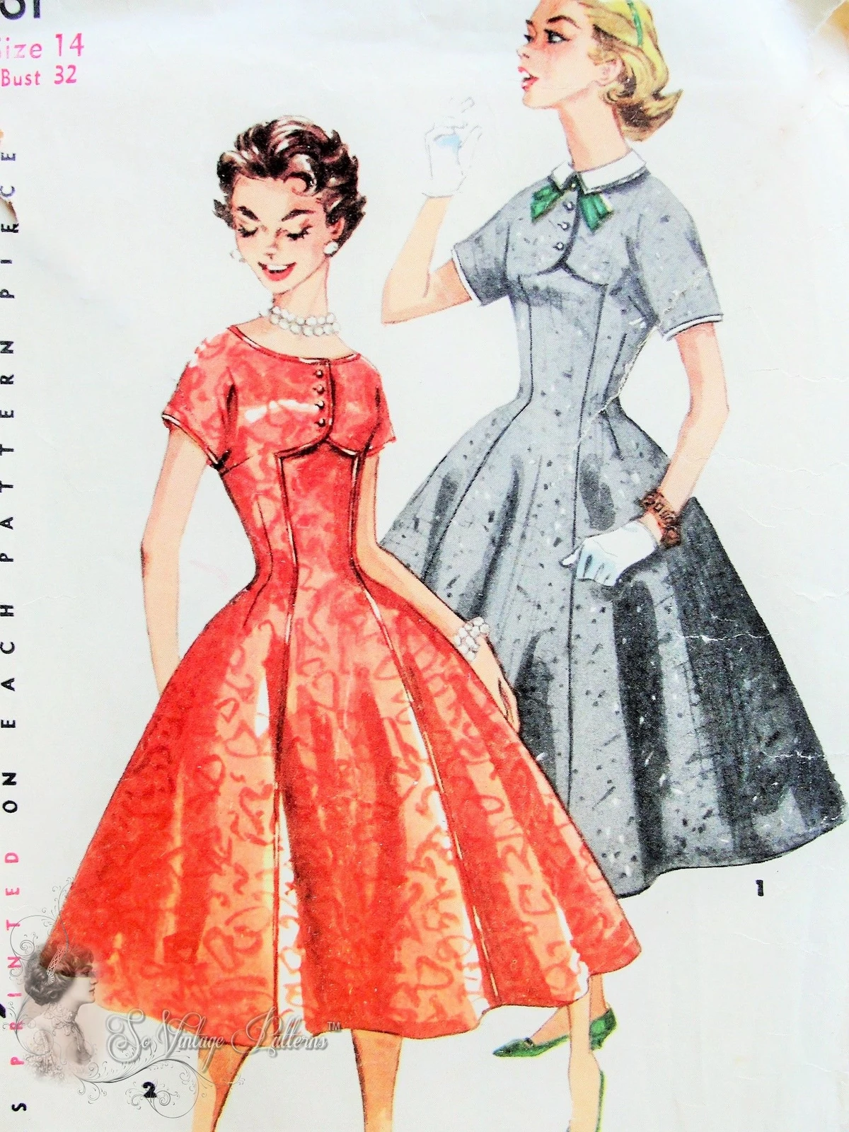 Simplicity 1361 | Vintage Sewing Patterns | Fandom
