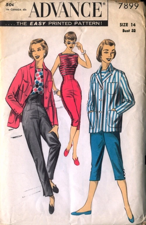 Advance 7899 | Vintage Sewing Patterns | Fandom