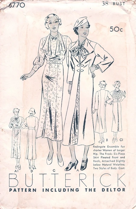 Butterick 6770 | Vintage Sewing Patterns | Fandom