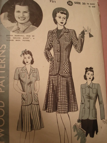 Hollywood 721 | Vintage Sewing Patterns | Fandom