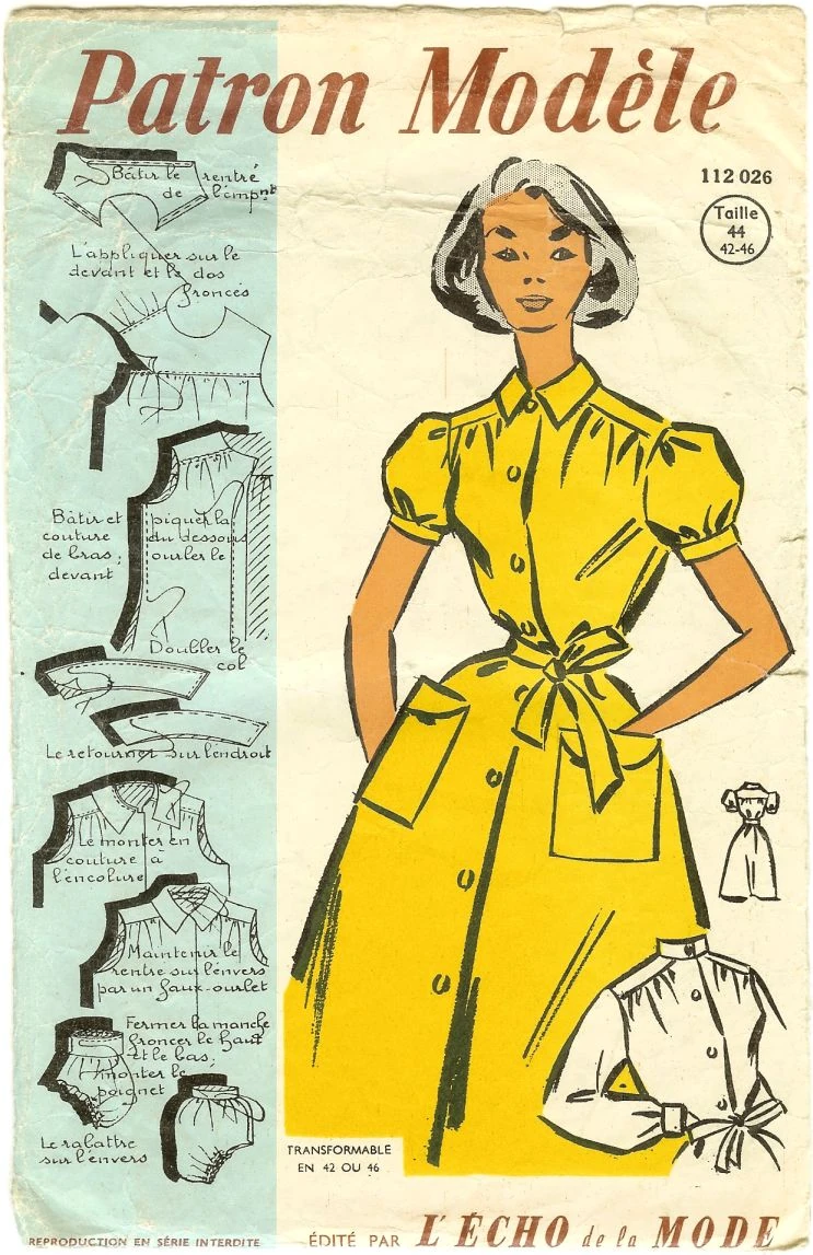 Patron-Modèle 112026 | Vintage Sewing Patterns | Fandom