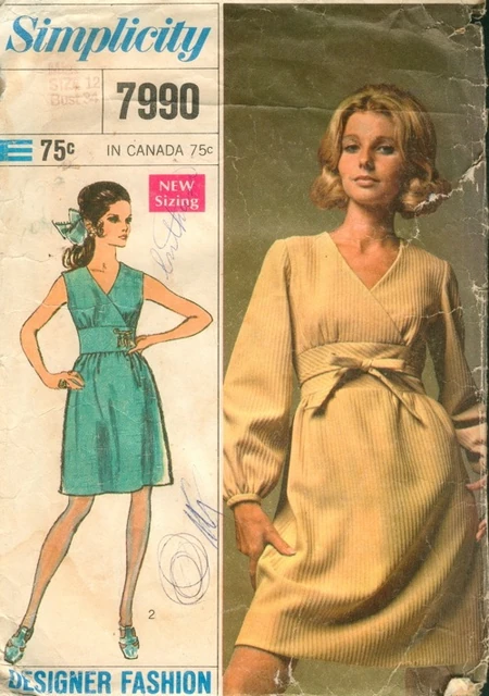 Simplicity 7990 | Vintage Sewing Patterns | Fandom
