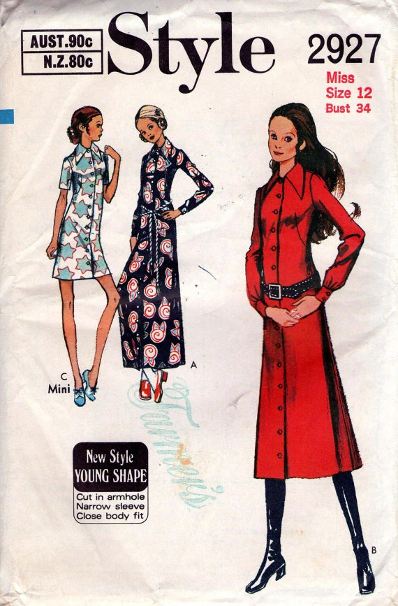Style 2927 | Vintage Sewing Patterns | Fandom