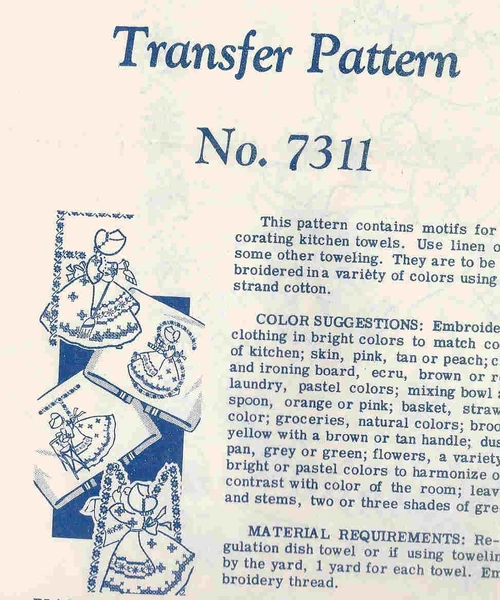 Mail Order 7311 | Vintage Sewing Patterns | Fandom