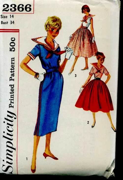 Simplicity 2366 | Vintage Sewing Patterns | Fandom