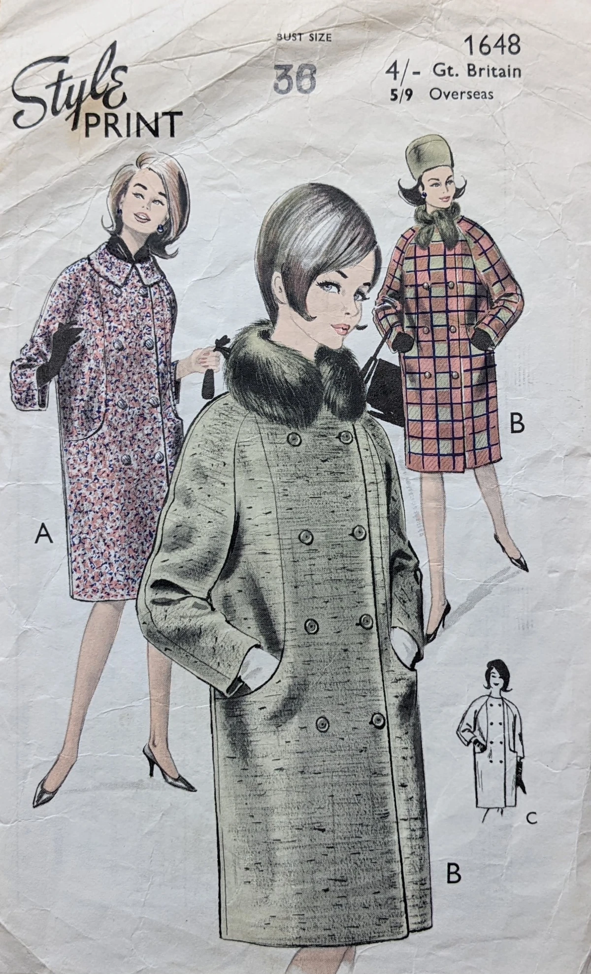Style 1648 B | Vintage Sewing Patterns | Fandom