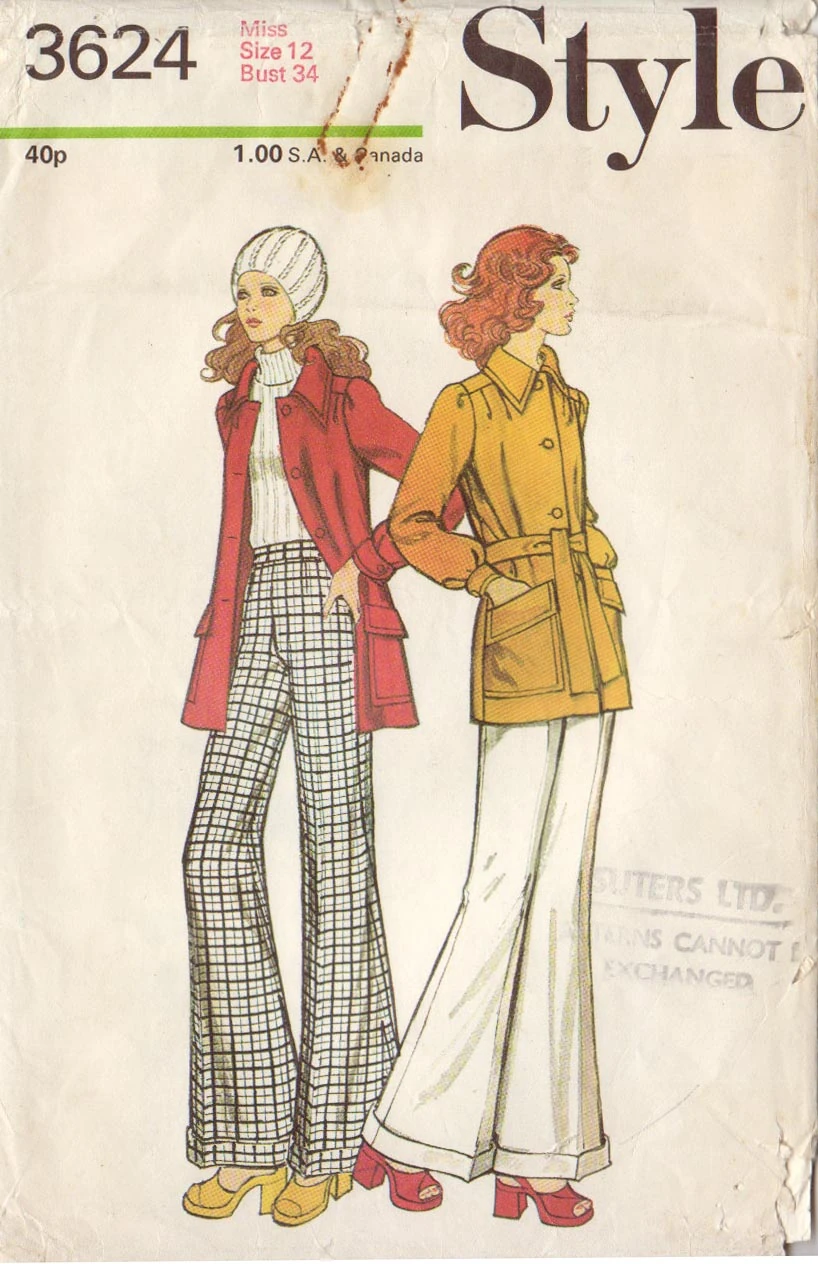 Style 3624 | Vintage Sewing Patterns | Fandom