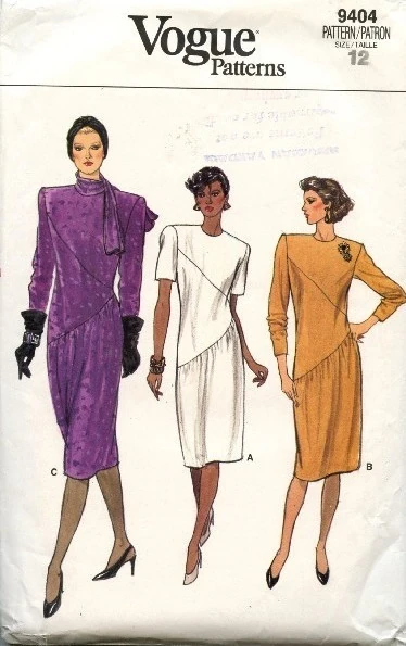 Vogue 9404 | Vintage Sewing Patterns | Fandom
