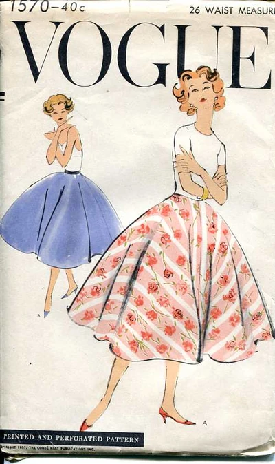 Vogue 1570 A | Vintage Sewing Patterns | Fandom