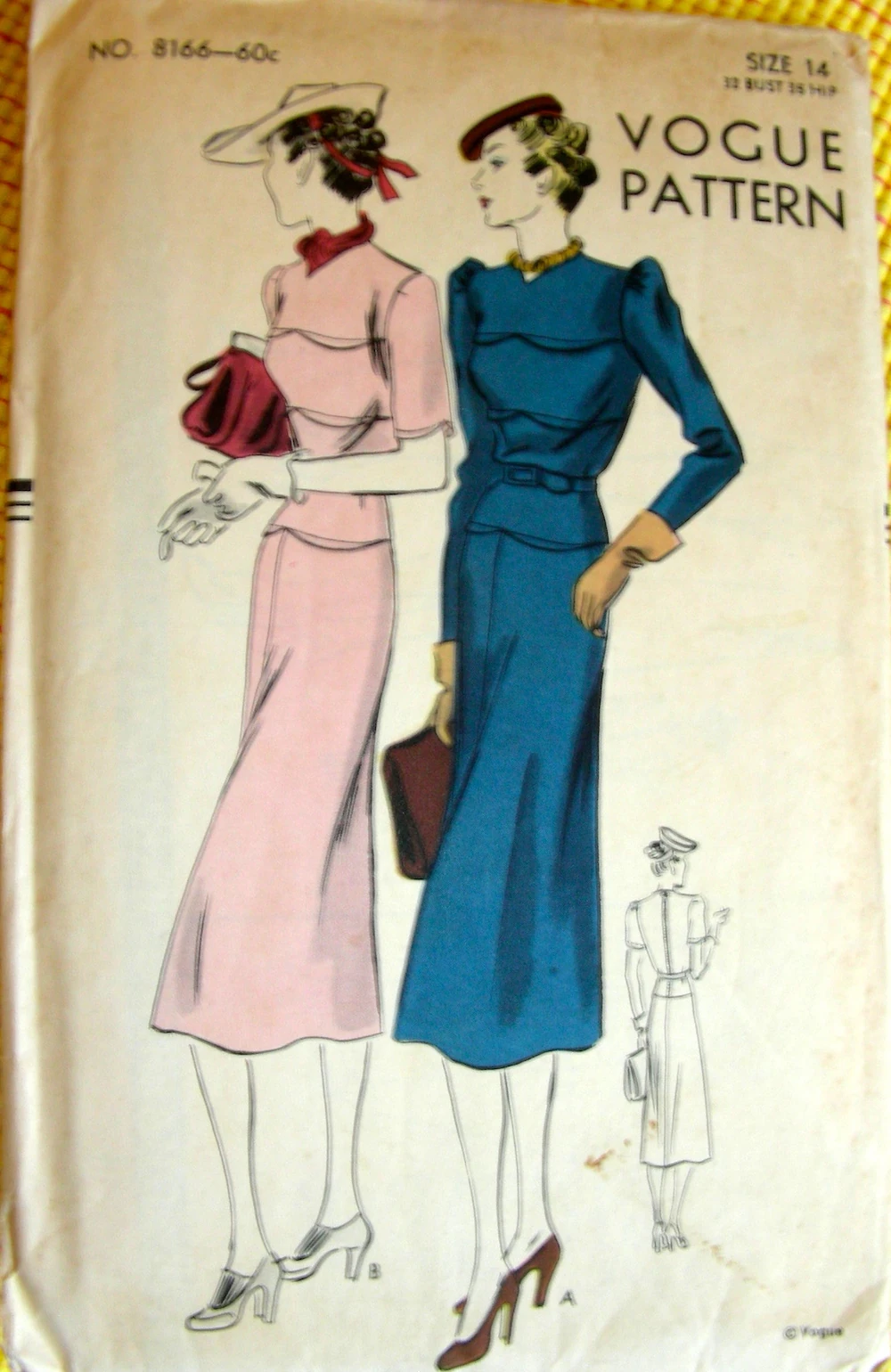 Vogue 8166 B | Vintage Sewing Patterns | Fandom