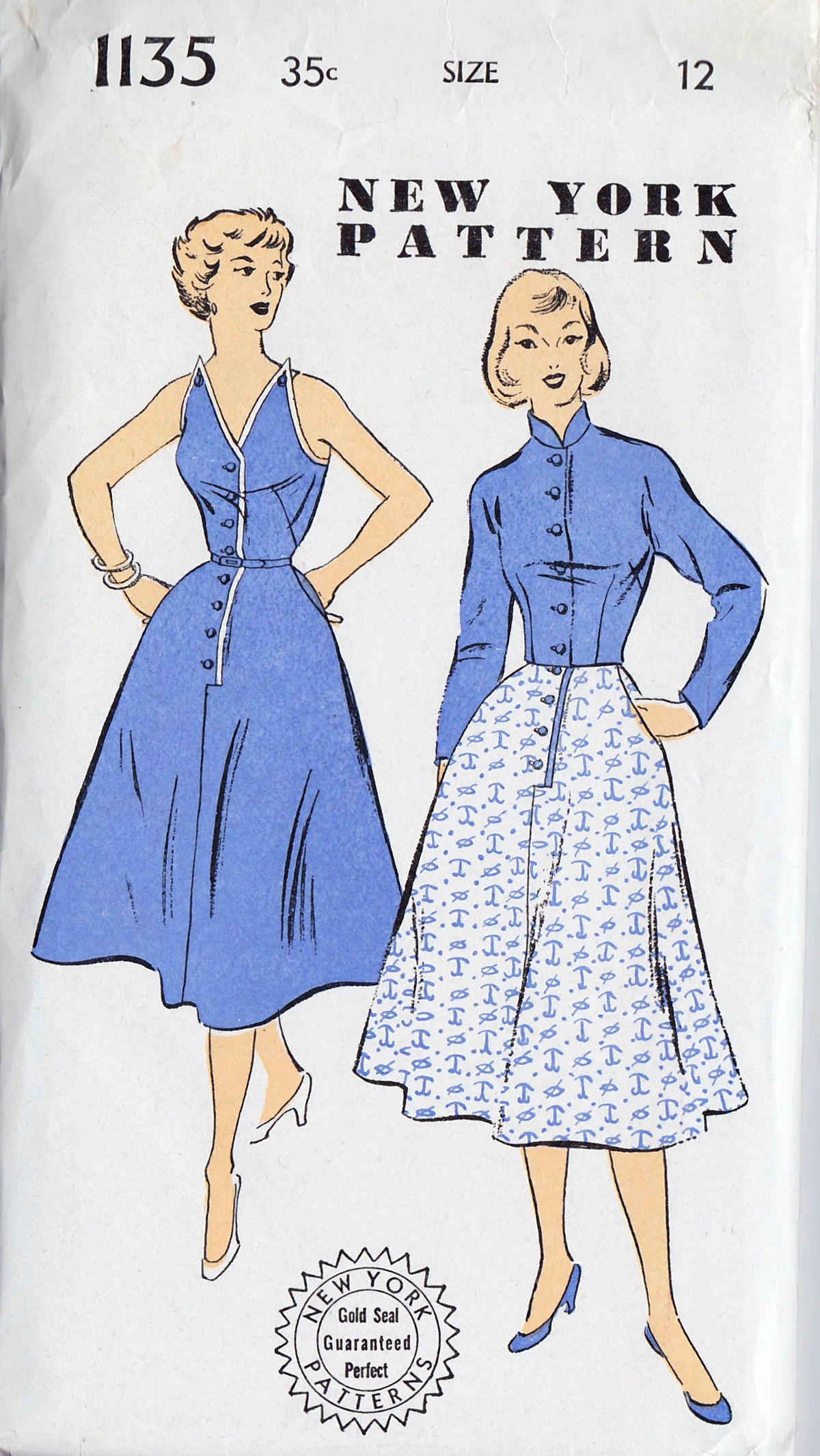 New York 1135 | Vintage Sewing Patterns | Fandom