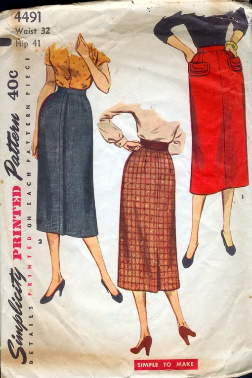Simplicity 4491 | Vintage Sewing Patterns | Fandom