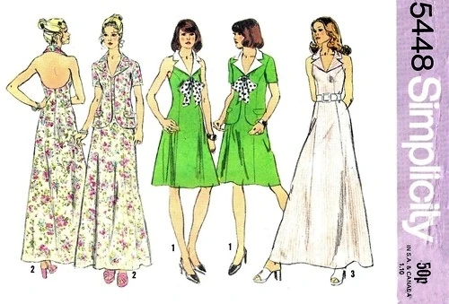 Simplicity 5448 | Vintage Sewing Patterns | Fandom