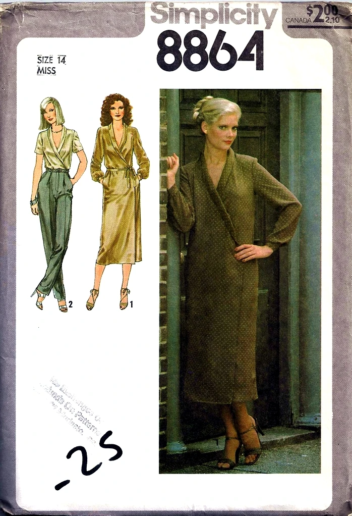 Simplicity 8864 A | Vintage Sewing Patterns | Fandom