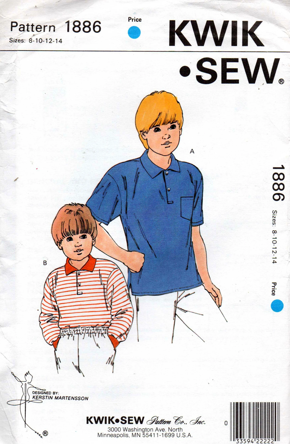 Kwik Sew 1886 | Vintage Sewing Patterns | Fandom