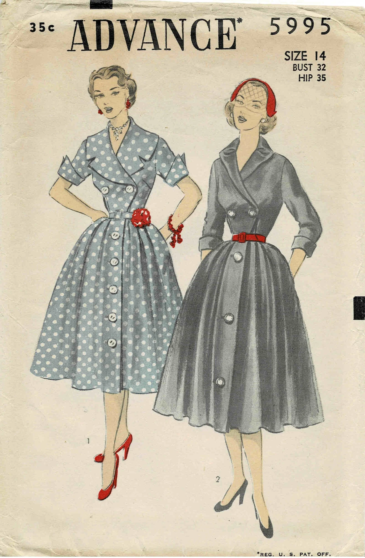 Advance 5995 | Vintage Sewing Patterns | Fandom