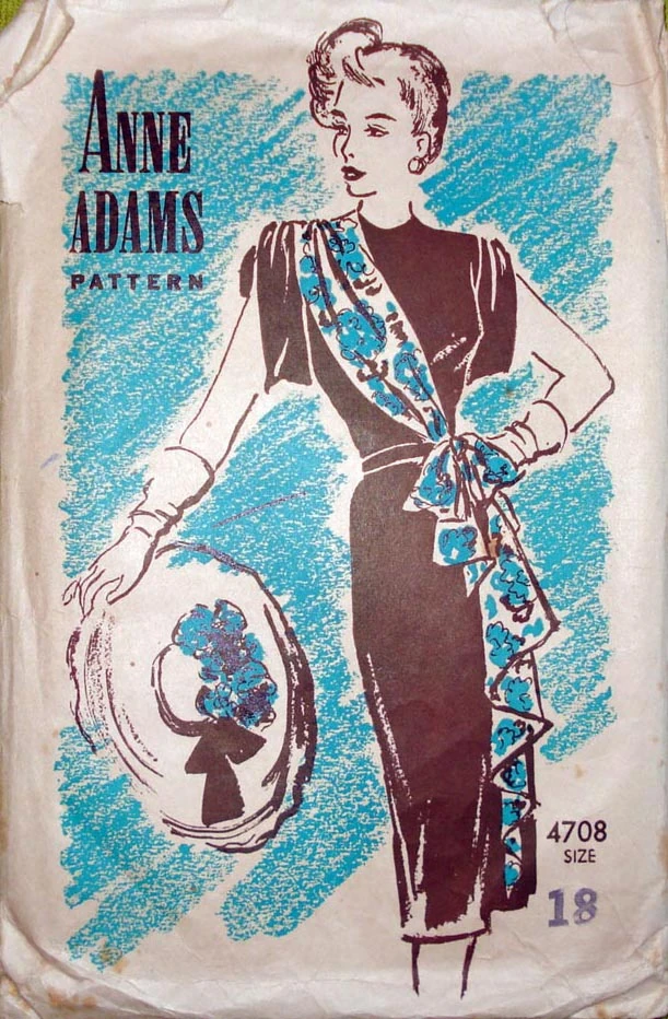 Anne Adams 1708 | Vintage Sewing Patterns | Fandom