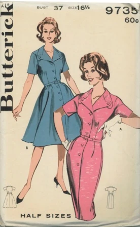 Butterick 9735 | Vintage Sewing Patterns | Fandom