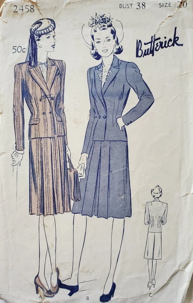 Butterick 2458 | Vintage Sewing Patterns | Fandom