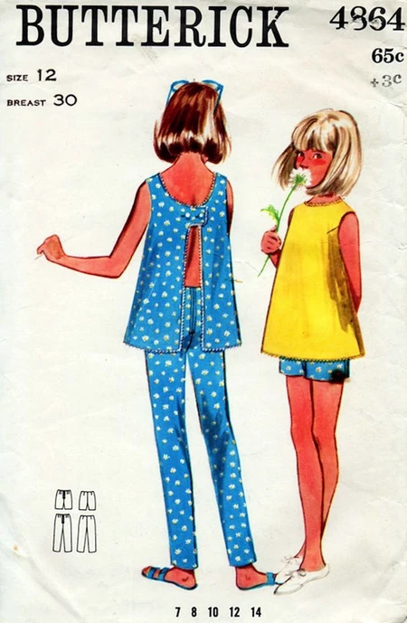 Butterick 4864 A | Vintage Sewing Patterns | Fandom