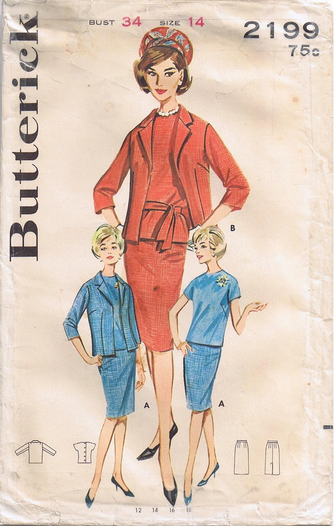 Butterick 2199 | Vintage Sewing Patterns | Fandom
