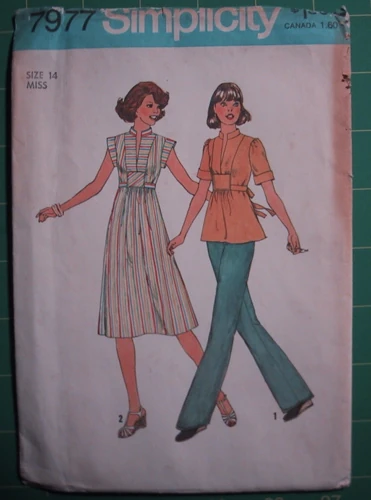 Simplicity 7977 | Vintage Sewing Patterns | Fandom