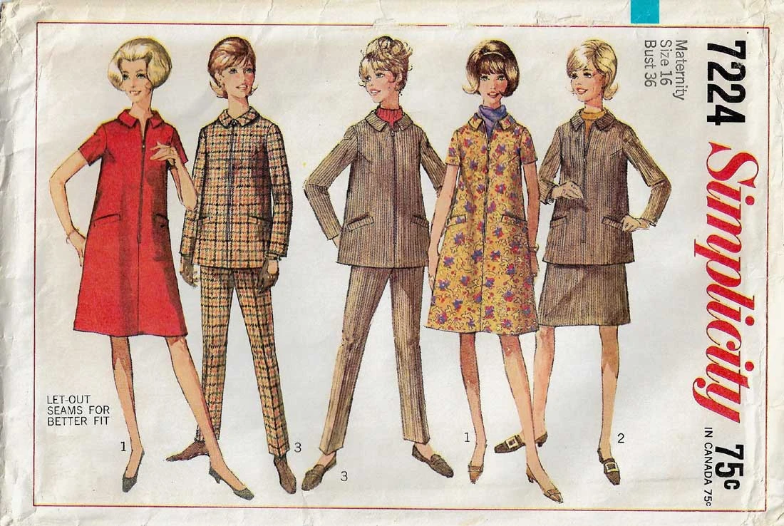 Simplicity 7224 B | Vintage Sewing Patterns | Fandom