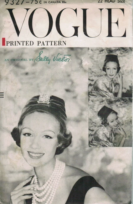 Vogue 9327 | Vintage Sewing Patterns | Fandom