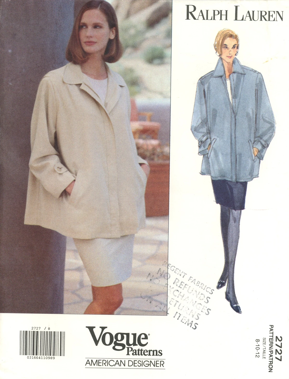 Vogue 2727 B | Vintage Sewing Patterns | Fandom
