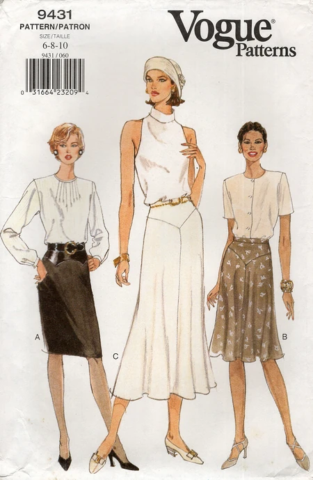 Vogue 9431 B | Vintage Sewing Patterns | Fandom