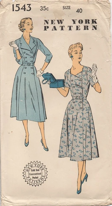 New York 1543 | Vintage Sewing Patterns | Fandom