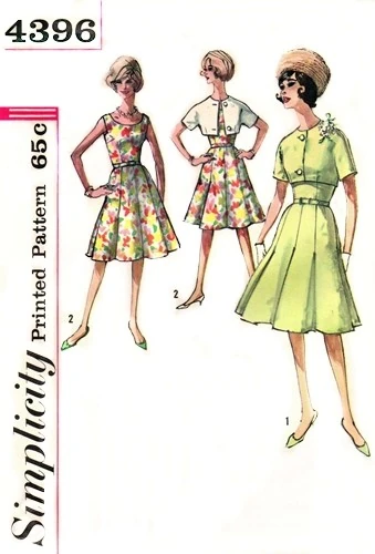 Simplicity 4396 | Vintage Sewing Patterns | Fandom
