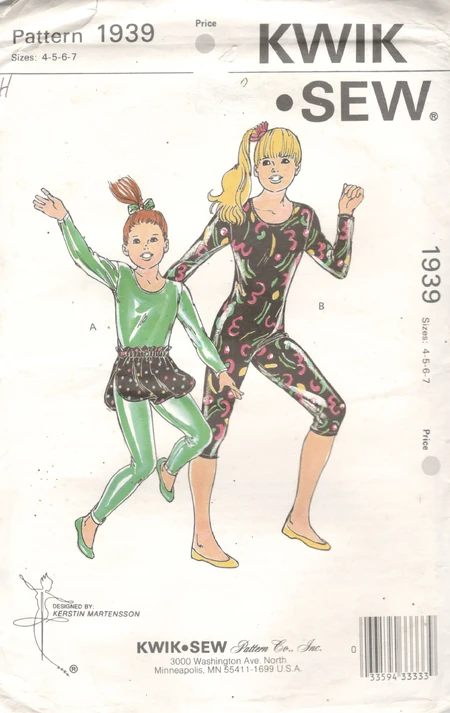 Kwik Sew 1939 | Vintage Sewing Patterns | Fandom