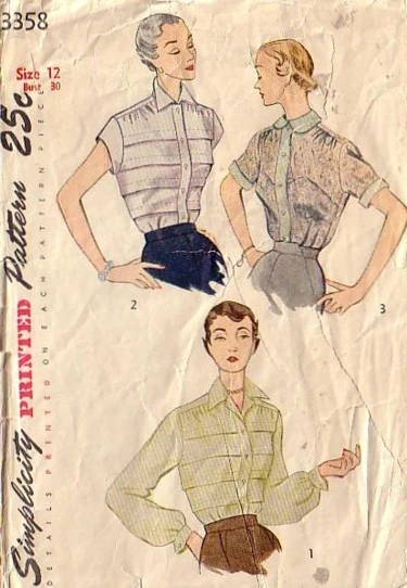Simplicity 3358 A | Vintage Sewing Patterns | Fandom