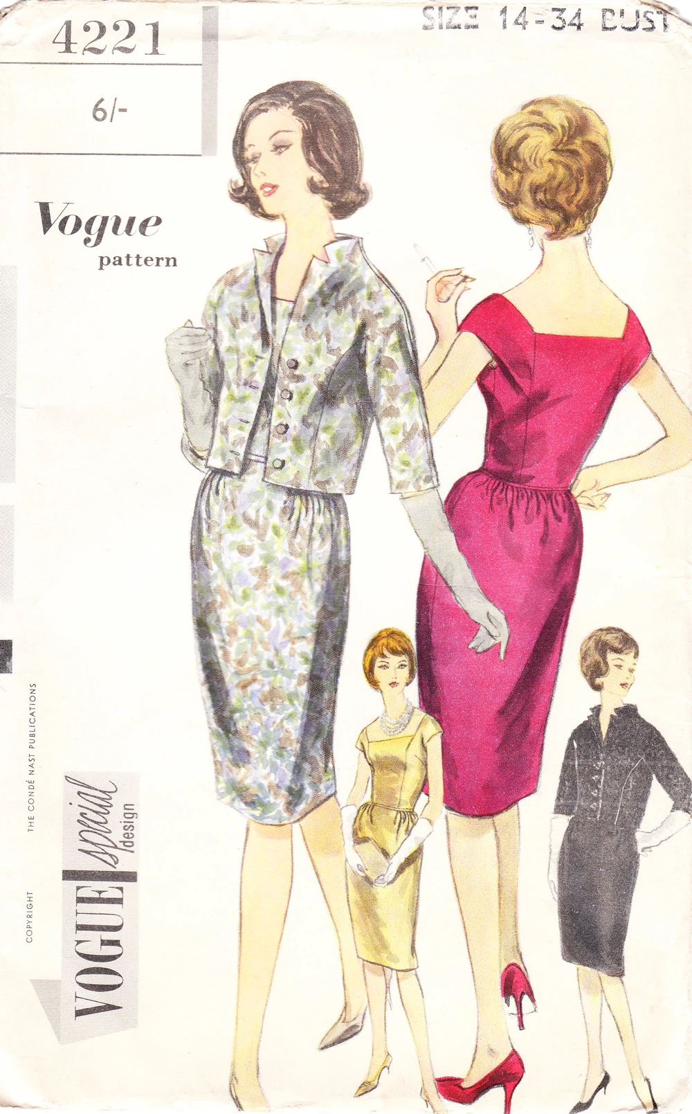 Vogue 4221 | Vintage Sewing Patterns | Fandom