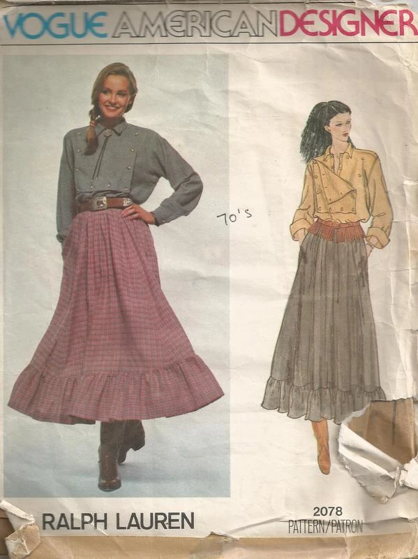 Vogue 2078 | Vintage Sewing Patterns | Fandom