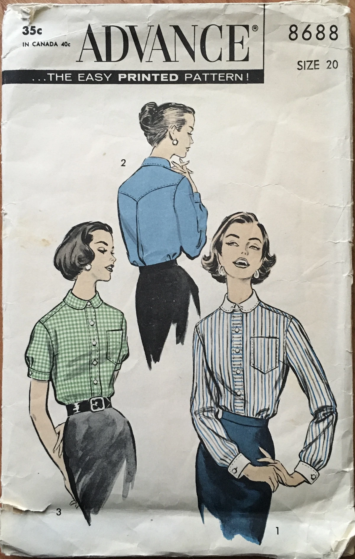 Advance 8688 | Vintage Sewing Patterns | Fandom