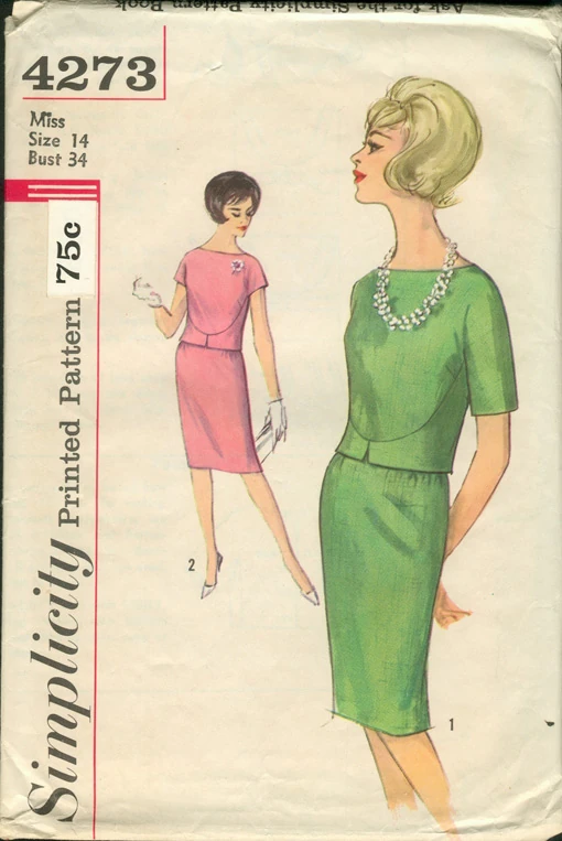 Simplicity 4273 | Vintage Sewing Patterns | Fandom