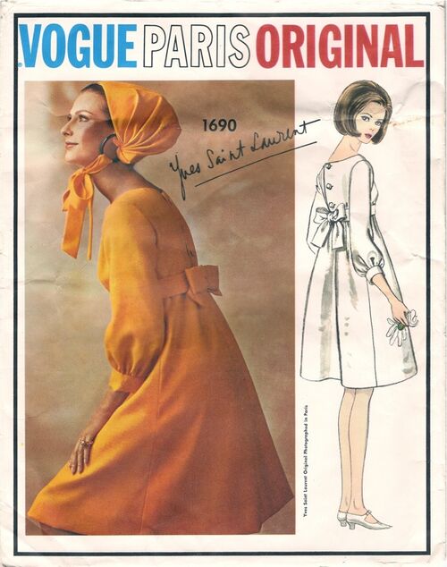 Vogue 1690 | Vintage Sewing Patterns | Fandom