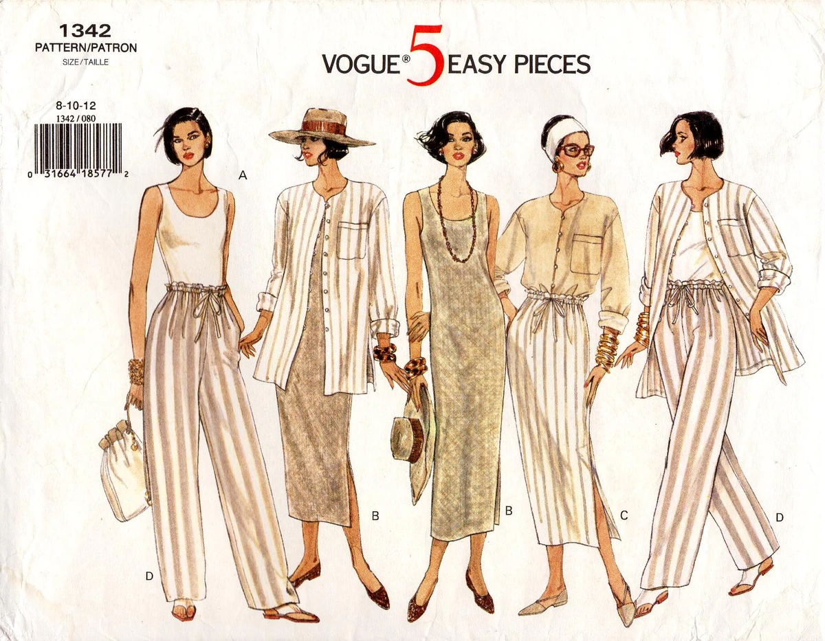 Vogue 1342 B | Vintage Sewing Patterns | Fandom