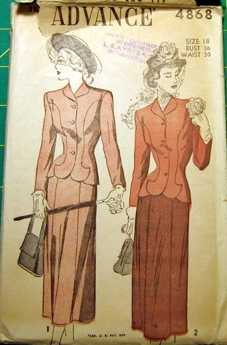 Advance 4868 | Vintage Sewing Patterns | Fandom
