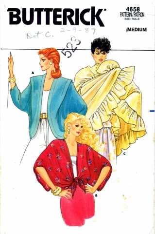 Butterick 4658 B | Vintage Sewing Patterns | Fandom