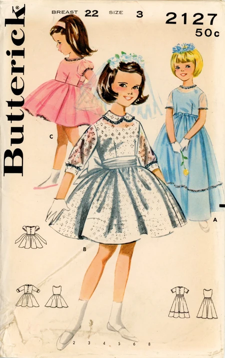 Butterick 2127 | Vintage Sewing Patterns | Fandom