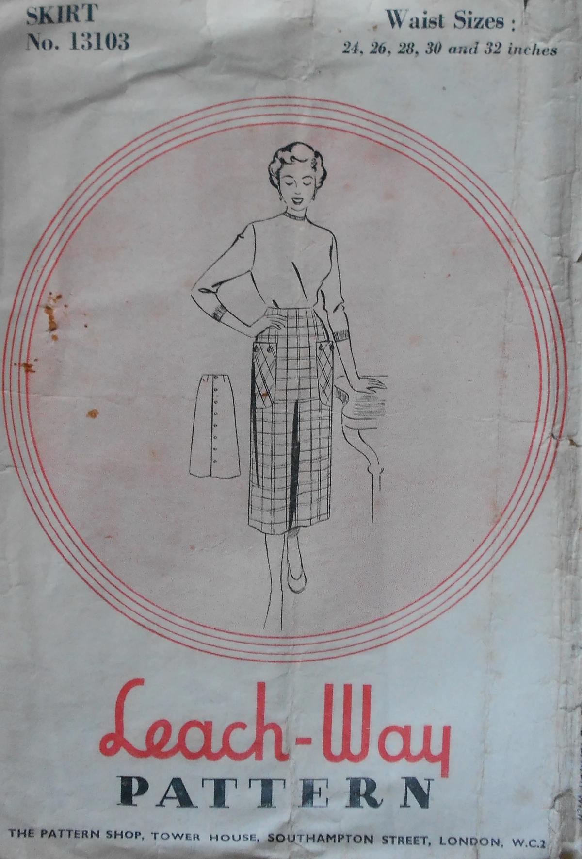 Leach-Way 13103 | Vintage Sewing Patterns | Fandom