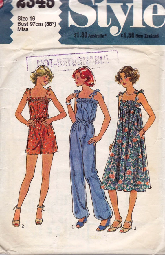 Style 2345 | Vintage Sewing Patterns | Fandom