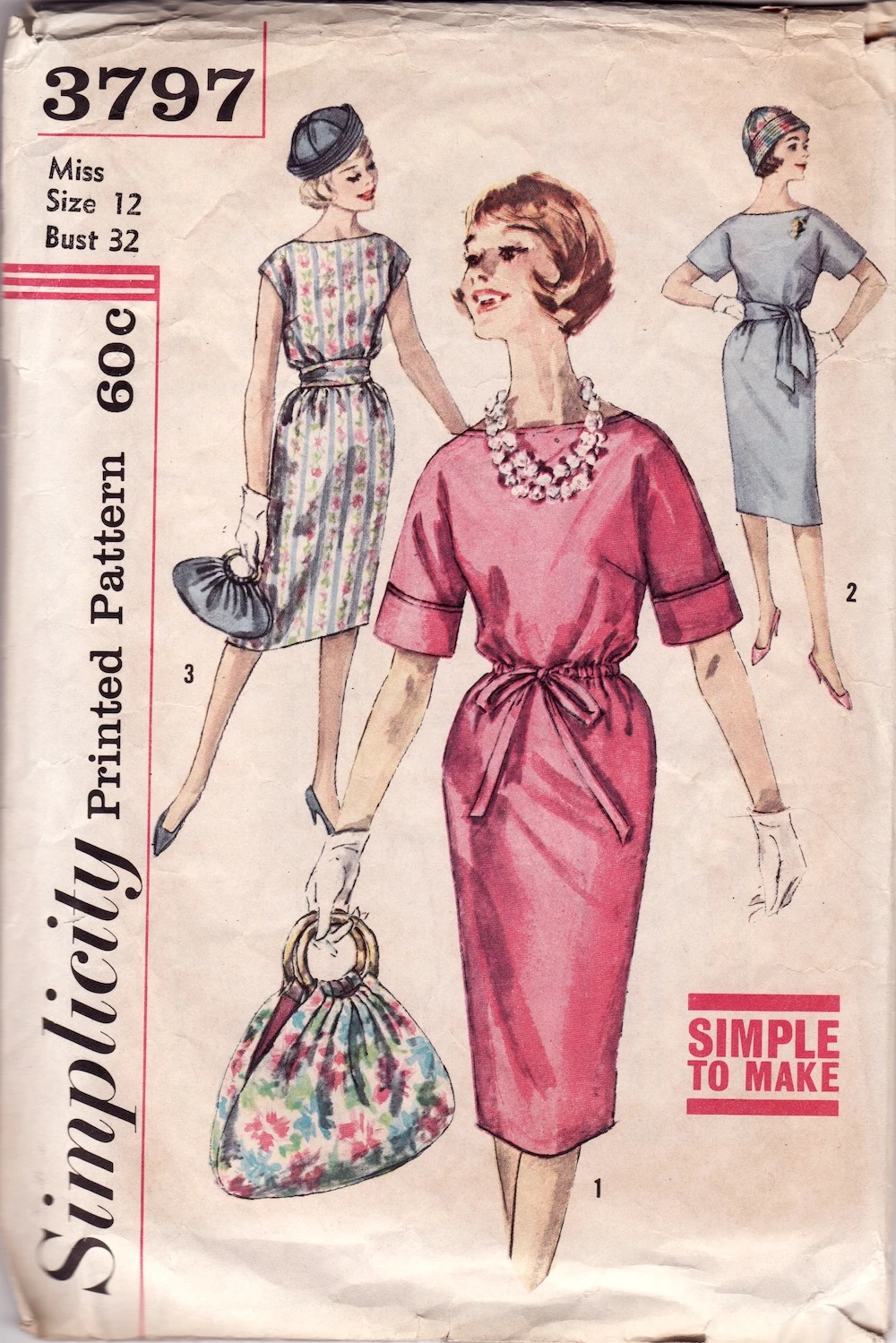 Simplicity 3797 A | Vintage Sewing Patterns | Fandom