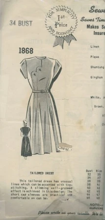 Sew-Rite 1868 | Vintage Sewing Patterns | Fandom